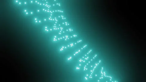 Seamless loop abstract. global digital n... | Stock Video | Pond5