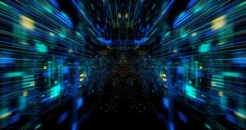 Seamless Loop Abtract Internet of Things... | Stock Video | Pond5