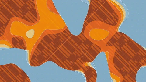 Seamless loop animation design template.... | Stock Video | Pond5