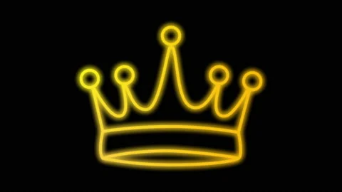 Seamless loop animation of king's crown.... | Stock Video | Pond5