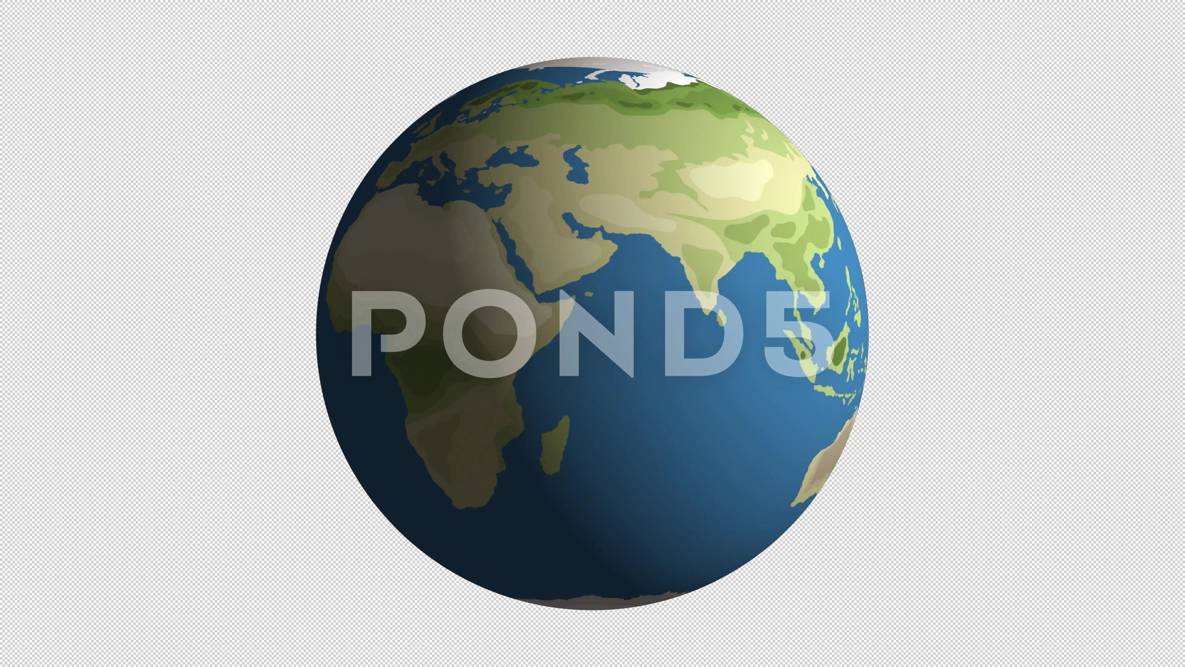 Animated Spinning Globe Powerpoint