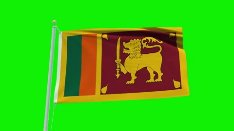 Seamless loop animation of the Sri Lanka... | Stock Video | Pond5