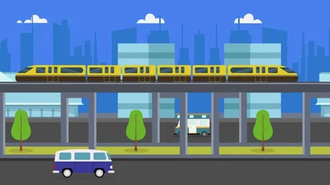 Train Loop Background Stock Videos – Royalty-Free HD & 4K Videos