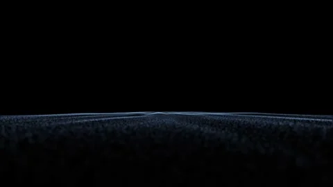 Seamless loop dark dotted wave slow moti... | Stock Video | Pond5