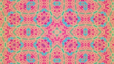 Seamless Loop Groovy Color Abstract Patt... | Stock Video | Pond5