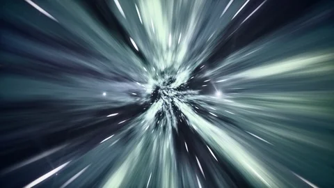 Seamless loop of interstellar travel thr... | Stock Video | Pond5