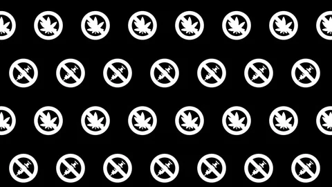 No Drugs Symbol Stock Videos – Royalty-Free HD & 4K Videos | Pond5