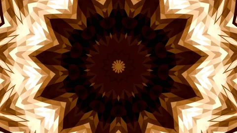 Seamless Loop of Pixel Art Kaleidoscope ... | Stock Video | Pond5