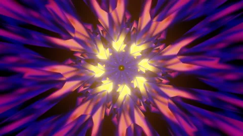 Seamless loop of pulsating psychedelic v... | Stock Video | Pond5
