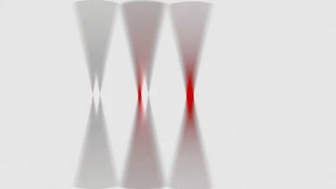 A seamless loop of red and white intercr... | Stock Video | Pond5