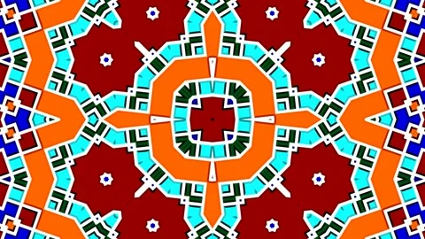 Seamless Loop Of Symmetry Pattern, Loopi... | Stock Video | Pond5