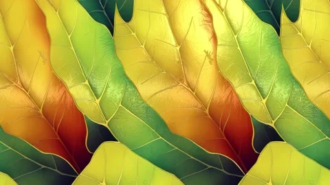 Seamless Loopable Animation With Leaf Ve... | Stock Video | Pond5