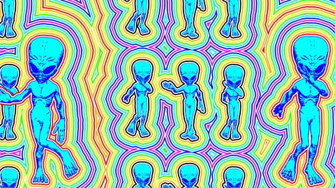 Seamless loopable animation of rainbow a... | Stock Video | Pond5