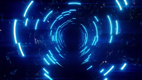 Seamless looping 3D motion graphic with ... | Stock Video | Pond5