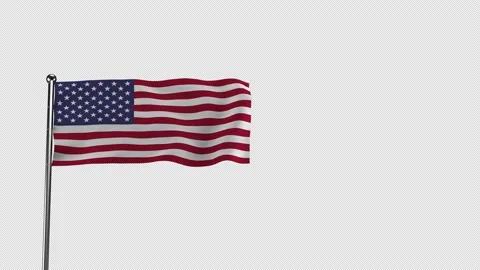 American Flag Background Stock Video Footage | Royalty Free American ...