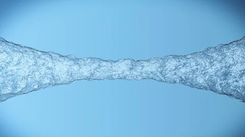 Seamless looping animated pouring water ... | Stock Video | Pond5