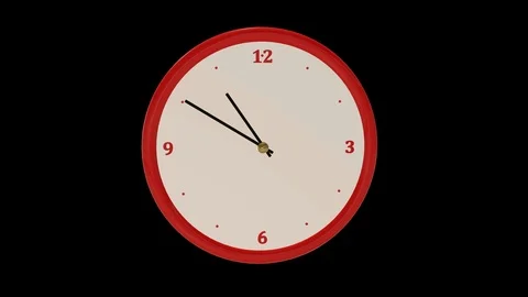 Seamless looping animation of clock fast... | Stock Video | Pond5