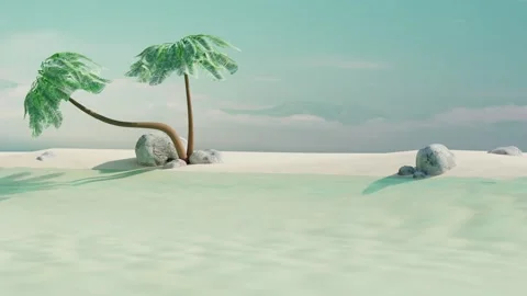 Tropical Beach Animation Stock Videos – Royalty-Free HD & 4K Videos