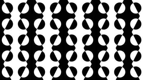 Seamless looping animation op art footag... | Stock Video | Pond5