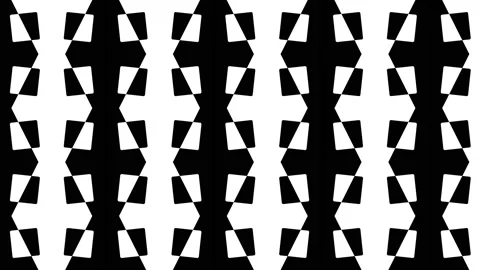 Seamless looping animation op art footag... | Stock Video | Pond5