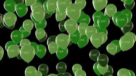 Seamless looping animation of rising gre... | Stock Video | Pond5