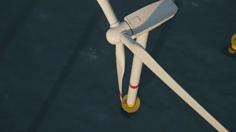 seamless looping animation of a row of o... | Stock Video | Pond5