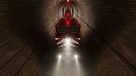 Seamless looping animation of the train ... | Stock Video | Pond5