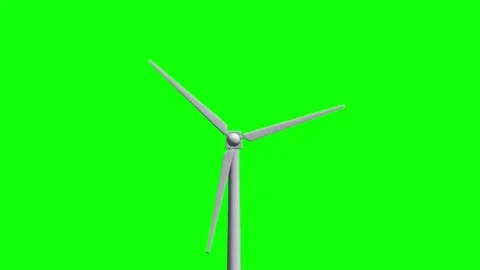 Seamless looping animation of wind turbi... | Stock Video | Pond5