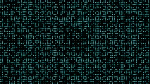 Seamless Looping of ASCII Complex Geomet... | Stock Video | Pond5