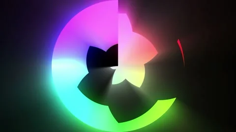 Retro Background Looping Motion Design Stock Video Footage | Royalty ...