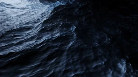 Seamless looping ocean waves background.... | Stock Video | Pond5