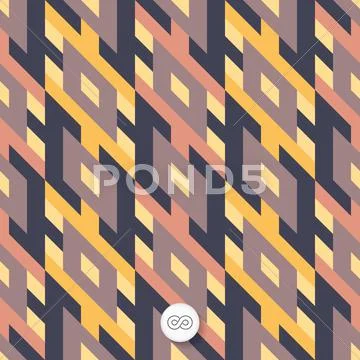 Seamless mosaic pattern. Geometric background ~ Clip Art #49904979