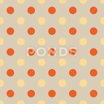 Seamless Polka dot background. Bright polka dot texture. Illustration ...