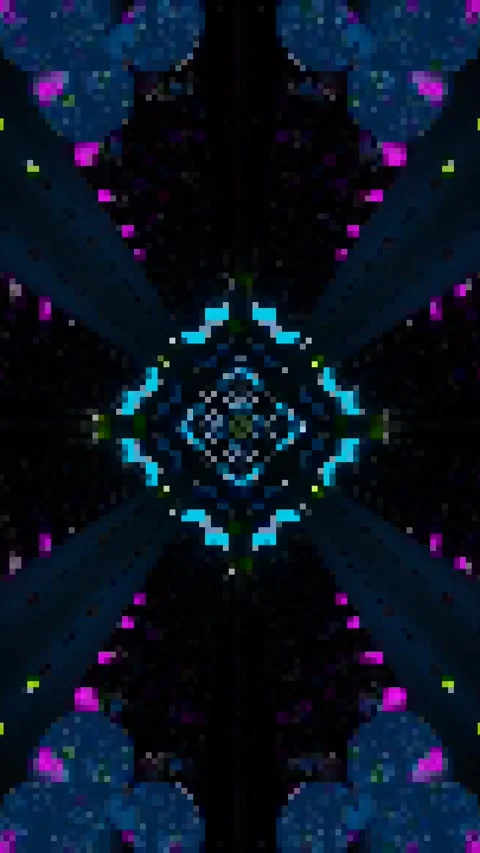 Seamless tunnel video loop screensaver w... | Stock Video | Pond5