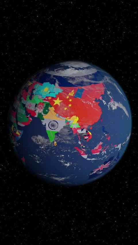 Earth Flags Stock Footage ~ Royalty Free Stock Videos | Pond5