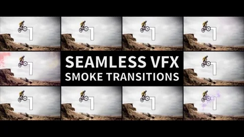 Seamless VFX Smoke Transitions for After Effects ~ After Effects #249722291