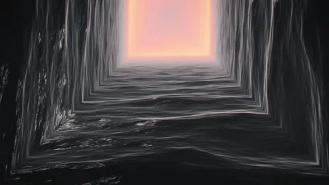 Seamless VJ Loop Of Animated Water Tunne... | Stock Video | Pond5