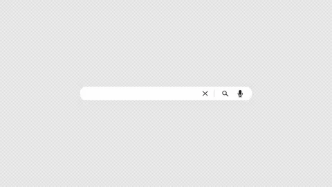 Search Bar Transparent Stock Video Footage | Royalty Free Search Bar ...