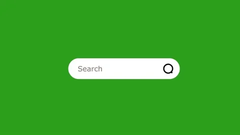 Search Bar Query Text Box on green scree... | Stock Video | Pond5