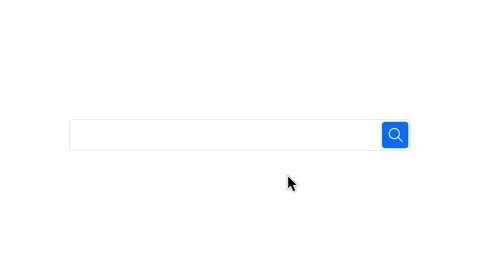 Search Box Animation With Mouse Click On... | Stock Video | Pond5