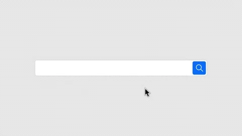 Search Box Animation With Mouse Click On... | Stock Video | Pond5