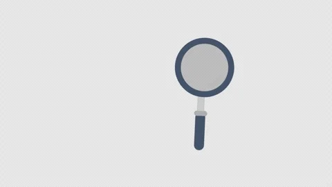 search icon magnifying glass animation l... | Stock Video | Pond5