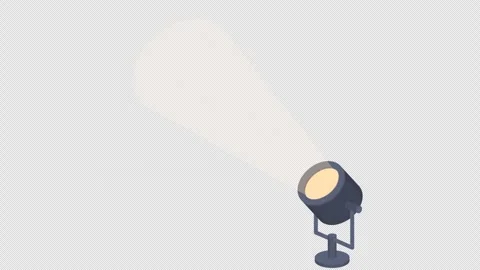 Searchlight. Animation of the light from... | Stock Video | Pond5
