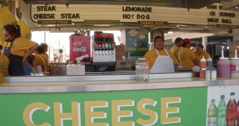 Seaside Beach and Boardwalk, Cheese Skea... | Stock Video | Pond5