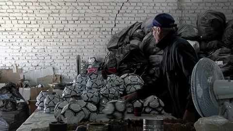 Seasoned Worker At The Quality Control C... | Stock Video | Pond5