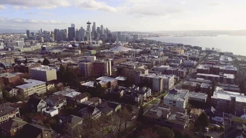 Seattle Aerial Stock Video Footage | Royalty Free Seattle Aerial Videos ...