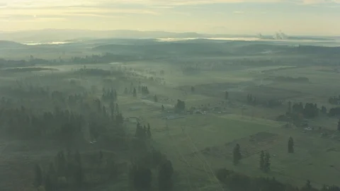 Seattle Washington Countryside Forests, ... | Stock Video | Pond5