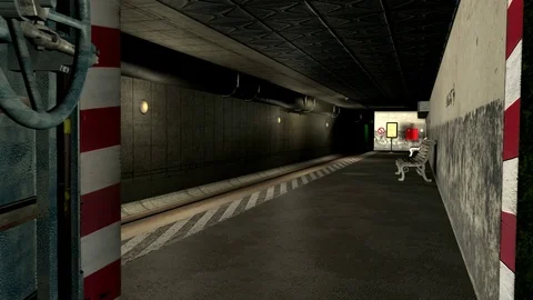 Secret Underground Moscow Metro-2 Subway... | Stock Video | Pond5