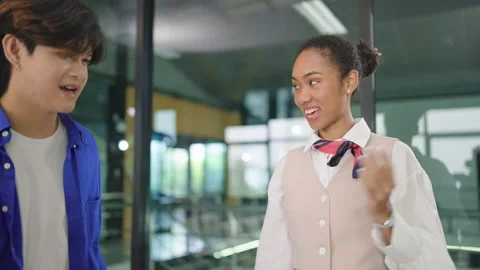 Security agent at airport check in gate ... | Stock Video | Pond5