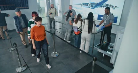 Security Queue Stock Videos – Royalty-Free HD & 4K Videos | Pond5